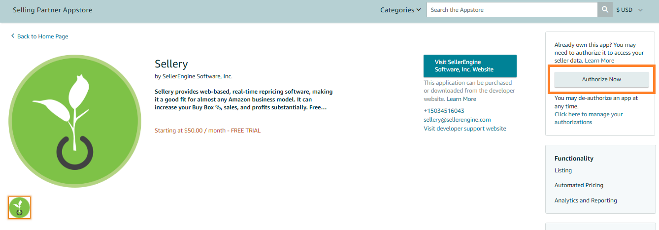 How do I reconnect Sellery with Amazon SP-API? – SellerEngine Software ...