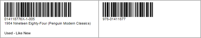 Print SKU And UPC Labels SellerEngine Software Inc 